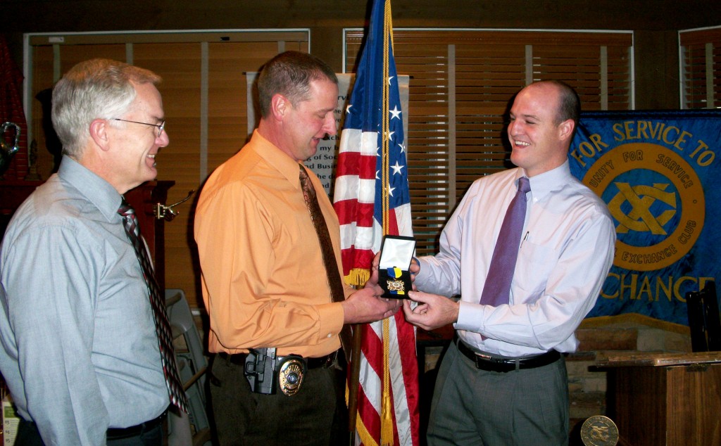 Springville police officer honored by Utah Valley Exchange Club | News ...